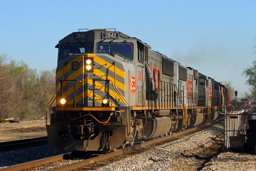 Southbound KCS Manifest Train